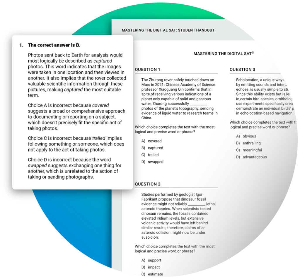 Professional Development for the SAT | Training for Teachers