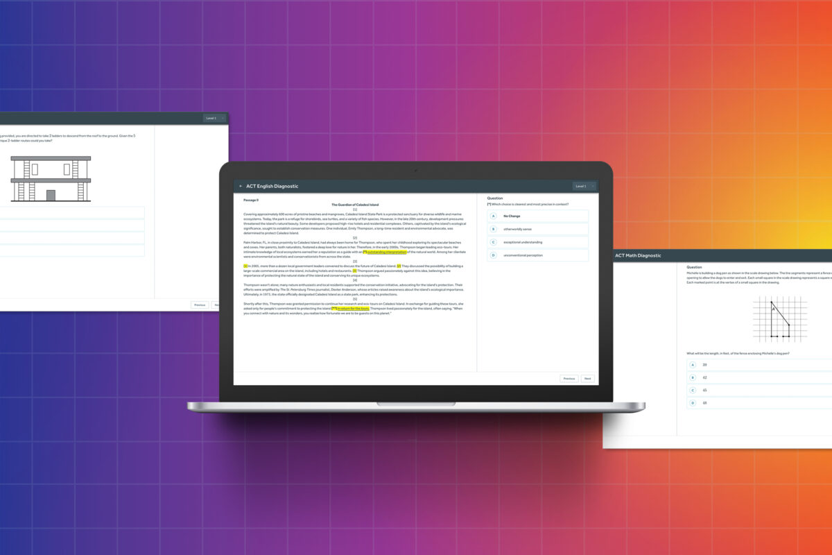 Introducing Adaptive ACT Diagnostics for Smarter Test Prep