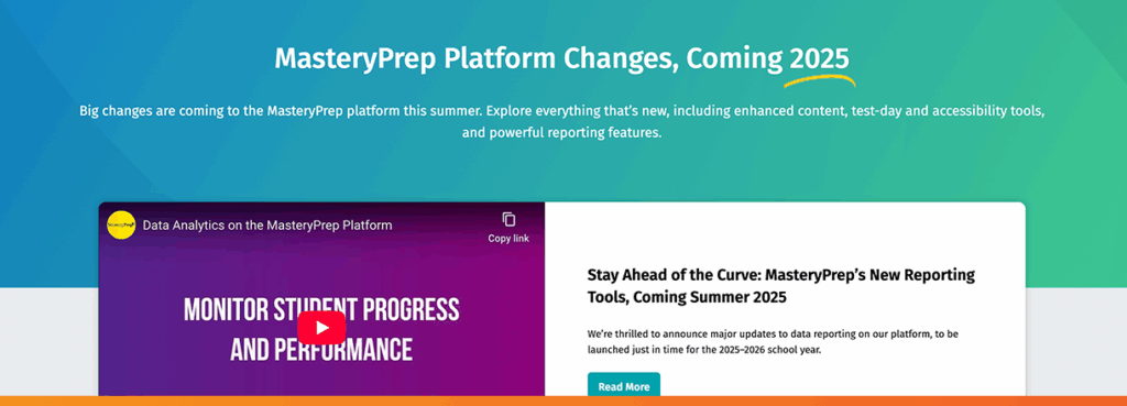 MasteryPrep | Standardized Test Prep for Schools & Districts